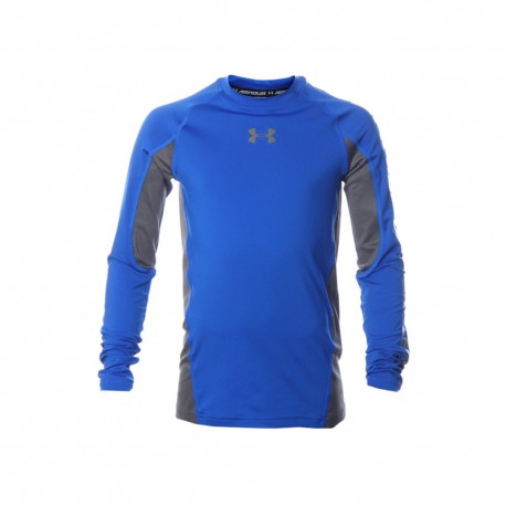 Buso Under Armour Compression Niño azul